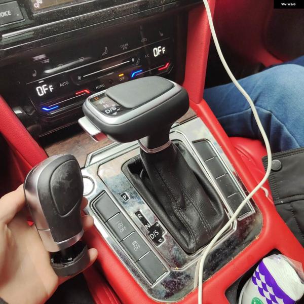 フォルクスワーゲン VW ゴルフ 6 7 R GTI パサート B8 CC R20 サジター ティグアン ジェッタ MK6 GLI DSG ギア シフト ノブ レザー DSG ギアノブ ゴルフ 7R カスタム パーツ アクセサリーHigh-...