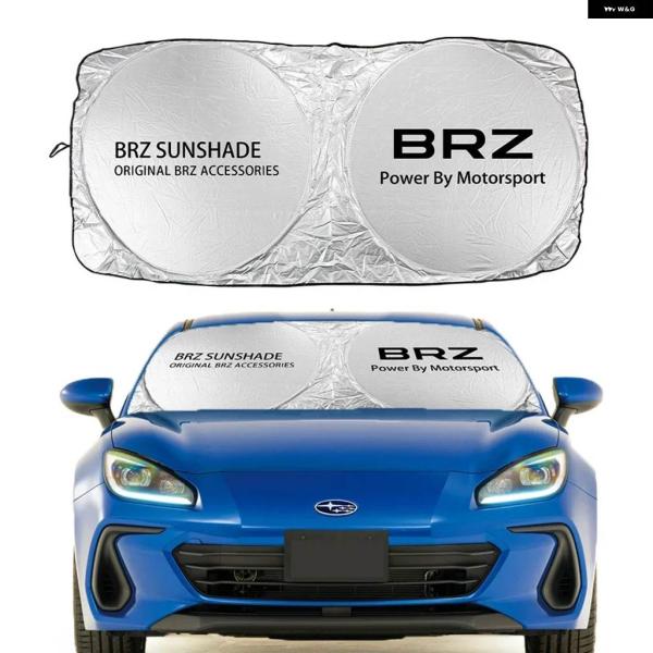 車用 フロントガラス サンシェード カバー 紫外線防止 リフレクター バイザーサンシェード プロテクター スバル BRZ ZN6/ZC6 ZN8/ZC8 2012-2021 カスタム パーツ アクセサリーwhether electrical...