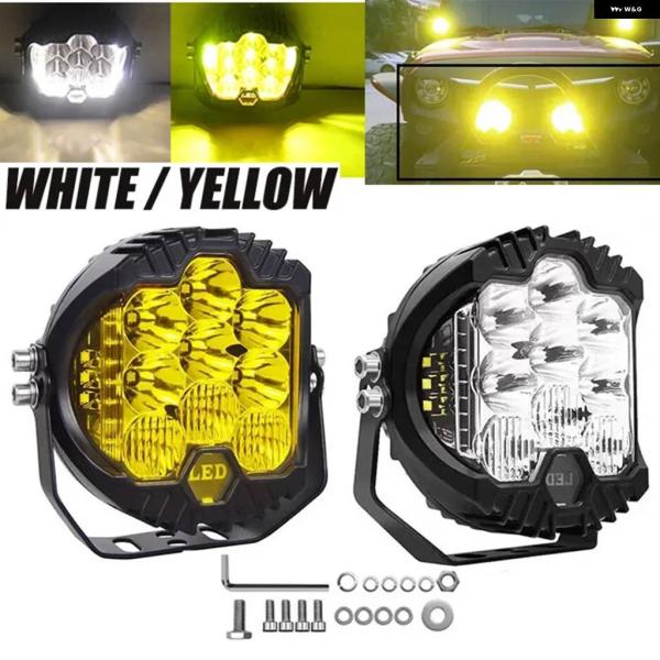 3インチ LED オフロード 4X4 5インチ スポットライト ジープ ラングラー JK ATV SUV LED 作業灯 補助 ヘッドライト フォグランプ カスタム パーツ アクセサリーHigh-concerned chemical:Non...