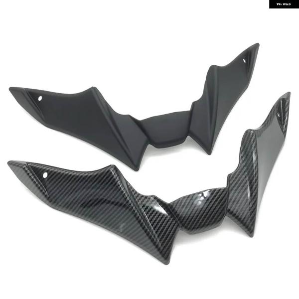 ヤマハ MT09 オートバイ フロントエアロダイナミック フェアリング ウィングレット カーボンカバー ガード MT09 V3 2021 - 23 カスタム パーツ アクセサリーProtective parts:OtherHigh-conc...