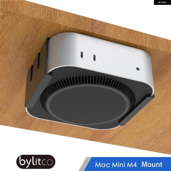 BYLITCO 2024 MAC MINI M4 /M4 PRO デスク下やモニター後ろに可能 ソフト パッド カスタム パーツ アクセサリーHigh-concerned chemical:NoneMaterial:Carbon Steel...