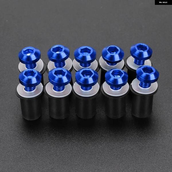 M5 ファスナーナット ウインドスクリーン ネジ ボルト GSXR GSX-R 600 750 1000 K1 K2 K3 K4 K5 K6 K7 K8 K9 K11用 カスタム パーツ アクセサリーHigh-concerned chemi...