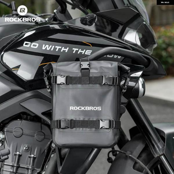 バイク サドルバッグ 5L 防水 モーター クラッシュ バー バッグ 大容量 サドルバッグ 長距離用バックサイドバッグ カスタム パーツ アクセサリーHigh-concerned chemical:NoneItem Weight:457gM...