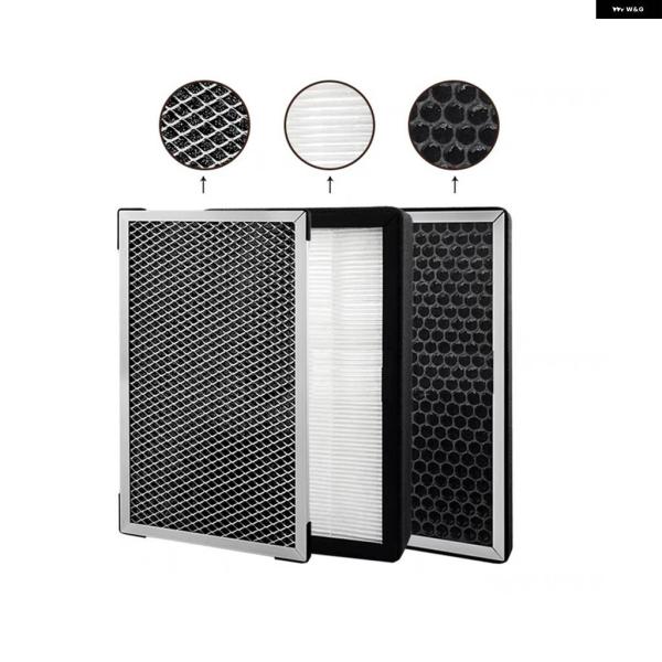 3個エアクリーナー フィルター プレ フィルター HEPA複合 フィルター エア フィルター ボックス HVAC用 カスタム パーツ アクセサリーHigh-concerned chemical:NoneOrigin:Mainland Chi...