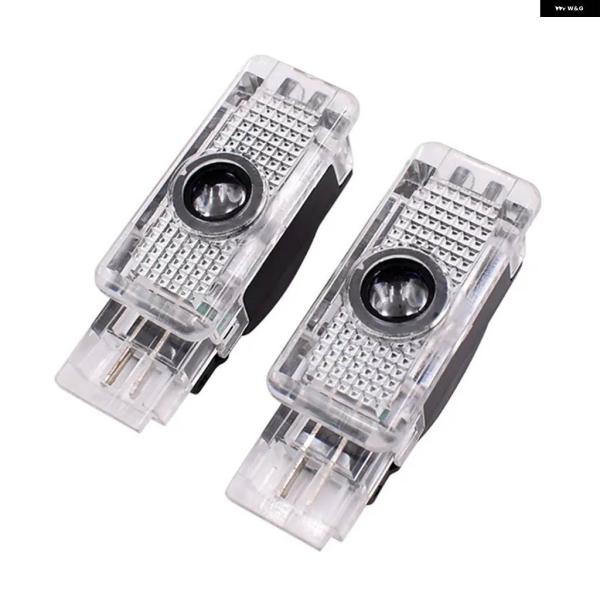 2個 車ドアサイン ウェルカムライト LED投影ランプ メルセデス ベンツ C SLK CLK SLR クラス W203 W240 W209 R199 R171用 カスタム パーツ アクセサリーHigh-concerned chemical...