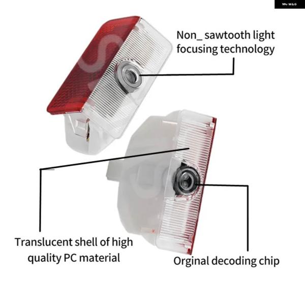 車ドアサイン ウェルカムライト LEDプロジェクションランプ メルセデス ベンツ GLK X204 2008-2015 AMG A W168 W169 B クラス W245用 カスタム パーツ アクセサリーHigh-concerned ch...