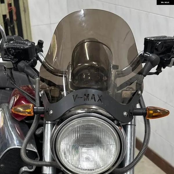 VMX1200 ウィンドスクリーン ウィンドシールド ウィンドデフレクター ヤマハ V MAX V-MAX 1985-1994 1995-2007 VMAX 1200 スクリーン フェアリング カスタム パーツ アクセサリーHigh-con...
