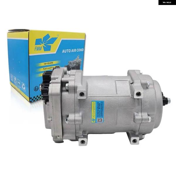 FMM カー/ トラック 用 エアコン コンプレッサー 電圧 12V 24V カスタム パーツ アクセサリーHigh-concerned chemical:NoneSpecial Features:Universal Refit AC Co...