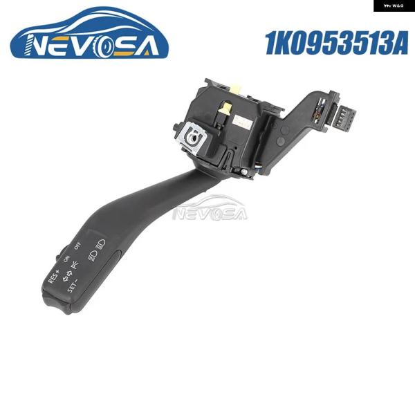 1K0953513A VW ゴルフ MK5 ジェッタ MK5 イオス ティグアン トゥーラン クルーズ コントロール スイッチ ウィンカー ボタン 1K0 953 513 F 1K0953513G カスタム パーツ アクセサリーHigh-c...