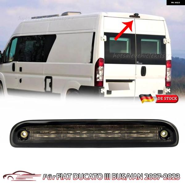 フィアット デュカト III シトロエン リレー II プジョー ボクサー II バス バン 2007 - 2023 年 10 月 LED リア補助 ブレーキライト LED ランプ カスタム パーツ アクセサリーHigh-concerned...