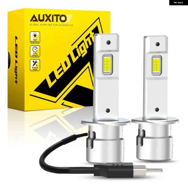 2個H1 LED CANBUS ハイビーム ヘッドライト バルブ スーパーファン CSPチップランプ 6500K 12V 車用 カスタム パーツ アクセサリーHigh-concerned chemical:NoneCar Brand:Uni...