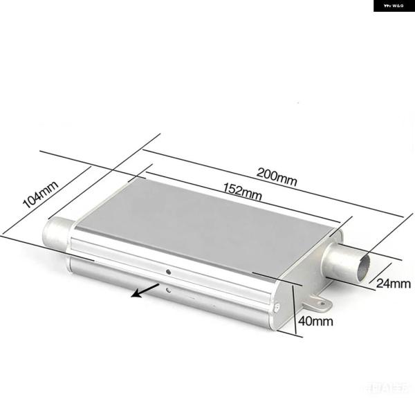排気ホースマフラー対応ジェネレーターパーキング用ヒーターは エンジン 音を最小限に抑えるように設計されて カスタム パーツ アクセサリーHigh-concerned chemical:NoneOrigin:Mainland ChinaExh...