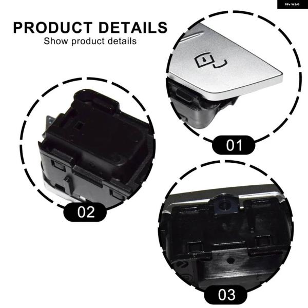 BMW G21 BMW G28 セントラルロックスイッチ シルバー 非劣化性 カスタム パーツ アクセサリーHigh-concerned chemical:NoneOrigin:Mainland ChinaFor BMW G21 For B...