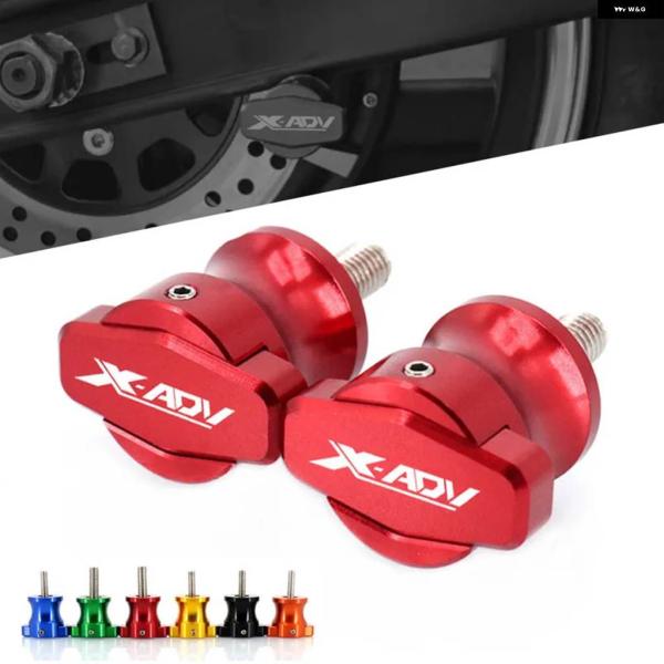 オートバイ フレーム スタンド M8ネジ スライダー スイングアーム スプール スライダー 8MM X-ADV750 XADV750 X-ADV 2017-2023 カスタム パーツ アクセサリーProtective parts:Other...