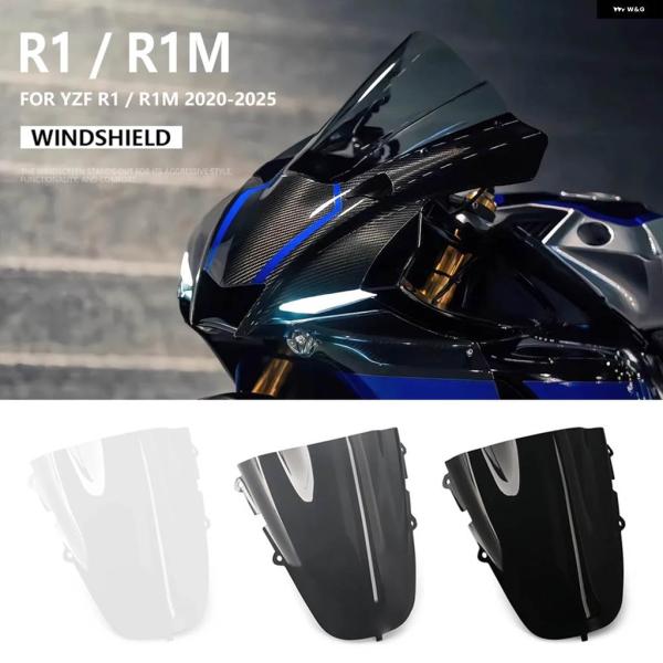 ヤマハ YZF-R1 R1M YZF-R1M 2020-2025 2021 - 24 ウインドスクリーン ディフレクター ウインドシールドウインド ディフレクター カスタム パーツ アクセサリーHigh-concerned chemical...