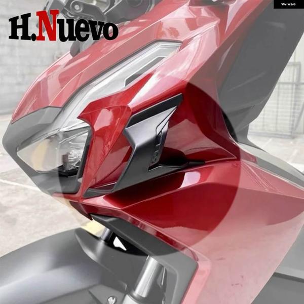 ホンダ ADV160 バイク ウィングレット サイド フェアリング エアロダイナミックフィン 左右ウィング 2022-2024 カスタム パーツ アクセサリーProtective parts:OtherHigh-concerned chem...