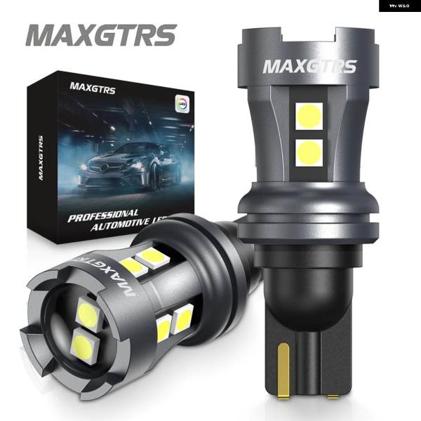 2個 W16W T15 LED バルブ CANBUS LEDバックアップライト T16 921 912 フラッシュLED バルブ 3030 車用リバースランプ 6500K ホワイト 12V カスタム パーツ アクセサリーHigh-conce...