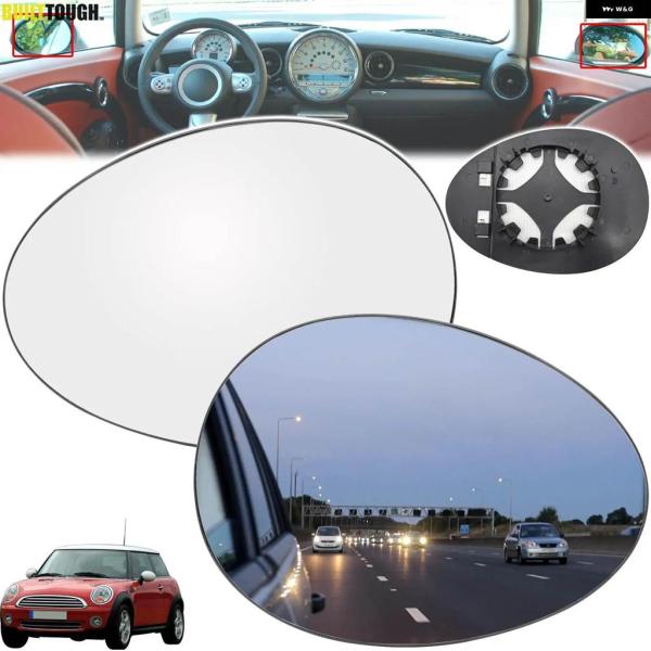 MINI COOPER S ONE COUNTRYMAN R55 R56 R57 R58 R59 R60 R61 2007 - 2014 左側/右側サイドミラー ガラス ヒーター凸面板 カスタム パーツ アクセサリーHigh-concern...