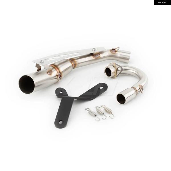 ホンダ モンキー 2019 - 22 モンキー 125 エスケープ スリップオン バイク エキゾースト マフラー ヘッダー リンク パイプ 51MM カスタム パーツ アクセサリーHigh-concerned chemical:NoneMo...