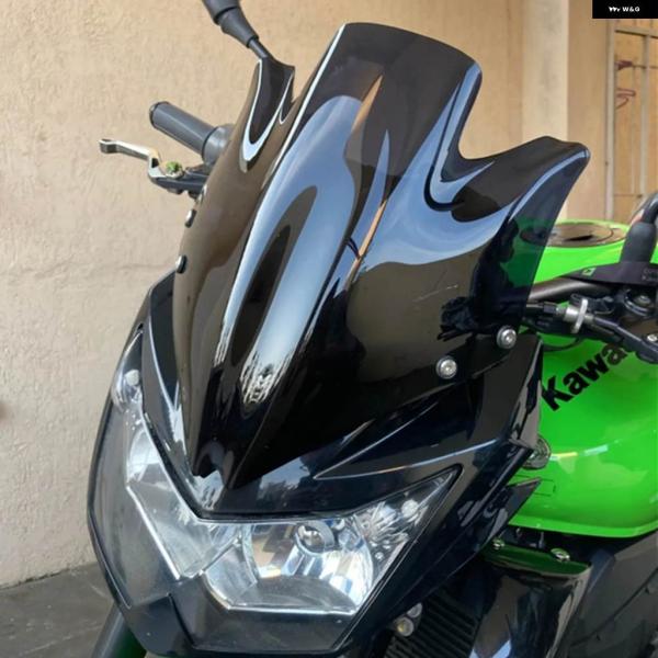 カワサキ Z750 ウインドシールド ウインドスクリーン Z750R 2007-2008-2009-2010-2011-2012 ウインド ディフレクター スモークスポイラー カスタム パーツ アクセサリーHigh-concerned ch...