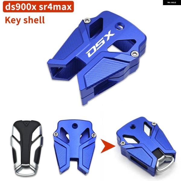 DS900X SR4MAX DSX900 900DSX 900 DSX DS 900 X 2024 2025 オートバイ キーフォブ シェル キーケース カバー キーシェル DS900X カスタム パーツ アクセサリーProtective ...
