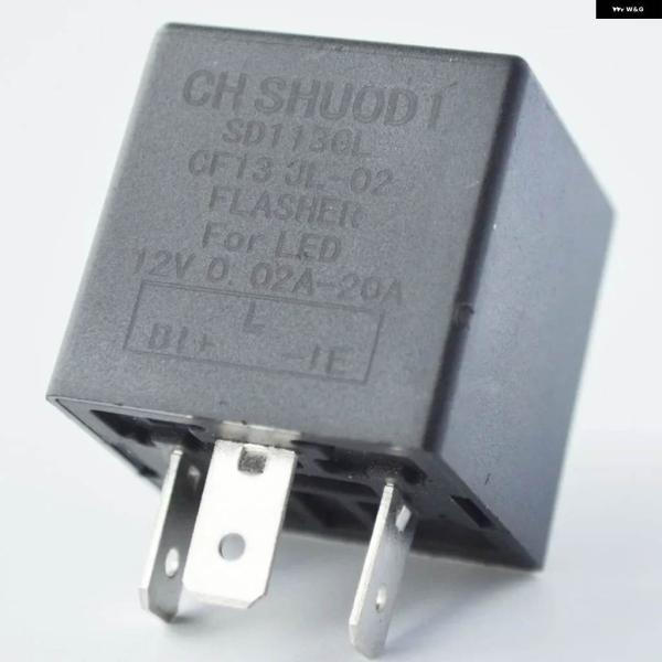 3ピン CF13 JL-02 0.02A 20A 12V カーフラッシャーリレー LED ウィンカーハイパーフラッシュ 3ピン カスタム パーツ アクセサリーHigh-concerned chemical:NoneItem Weight:3...