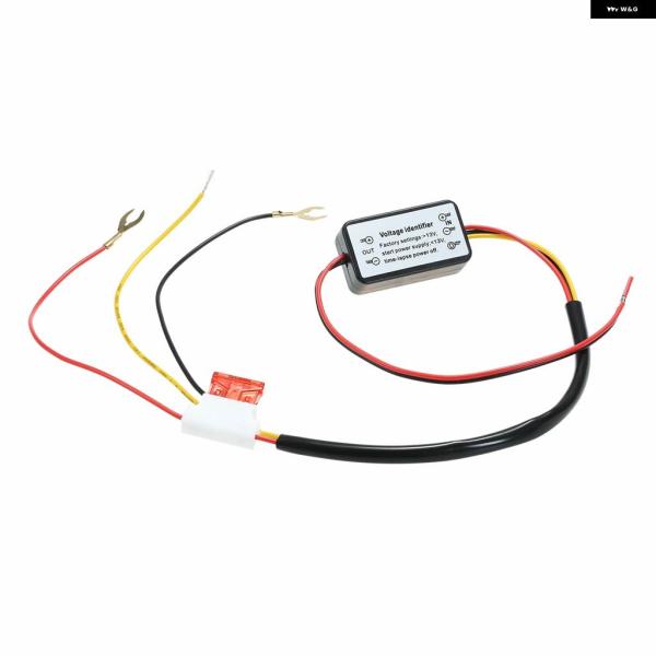 車用LED デイタイム ランニングライト ON/OFFスイッチ コントローラ ー 12V 5A DRLリレー タイムラプス電源オフ機能 カスタム パーツ アクセサリーHigh-concerned chemical:NoneProduct T...
