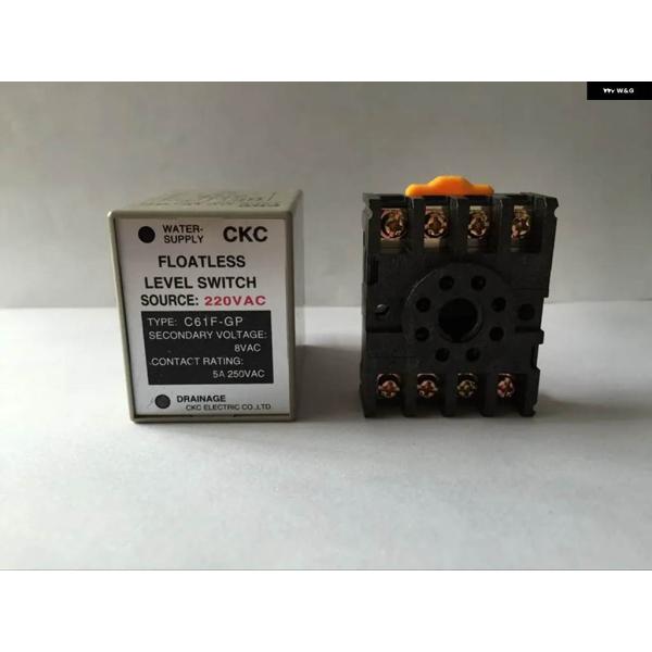 C61F-GP 12V/24V/220VAC フロートレスレベルスイッチ/リレーソケット/ベース C61F-GP 水位 コントローラ ー/ ポンプ スイッチ カスタム パーツ アクセサリーTheory:Time Relayis_custom...