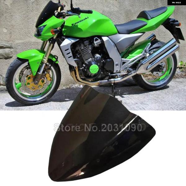 Z1000 ウインドシールド ウインドスクリーン スモークブレーク カワサキ Z1000 2003 - 06 オートバイ ウインド ディフレクター カスタム パーツ アクセサリーHigh-concerned chemical:NoneIte...