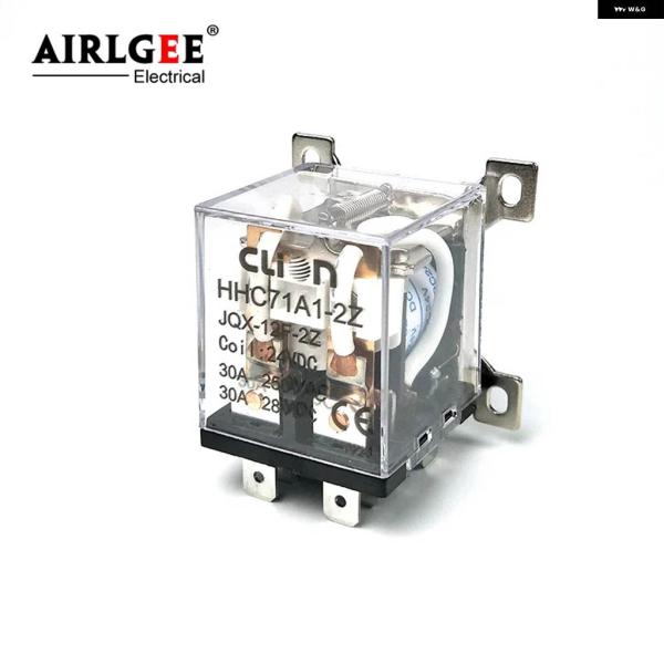 JQX-12F 2Z DC12V 24V AC220V 30A DPDT 2NC+2NC 8ピン パワー電磁リレー HHC71A1-2Z カスタム パーツ アクセサリーHigh-concerned chemical:NonePower So...
