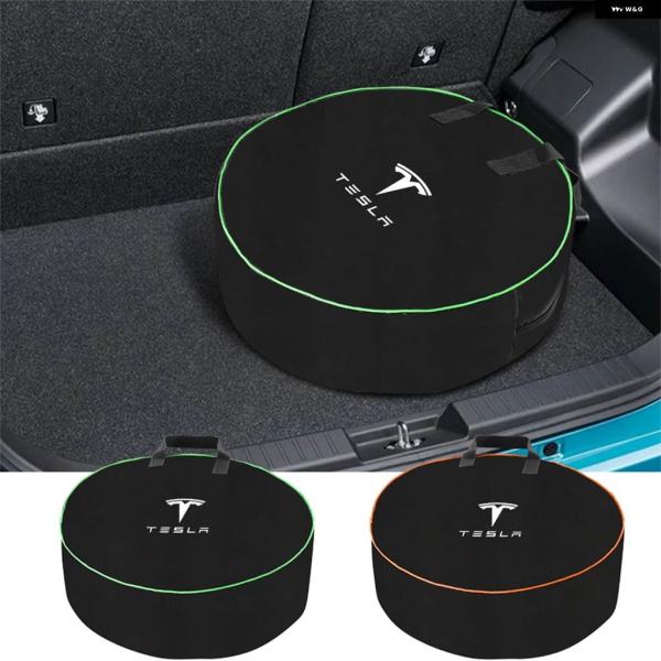 車載充電 ケーブル 収納 ボックス 充電ガン オーガナイザー バッグ テスラ モデル 3 モデル S モデル X モデル Y ロードスタースペース X サイバー トラック カスタム パーツ アクセサリーHigh-concerned chem...