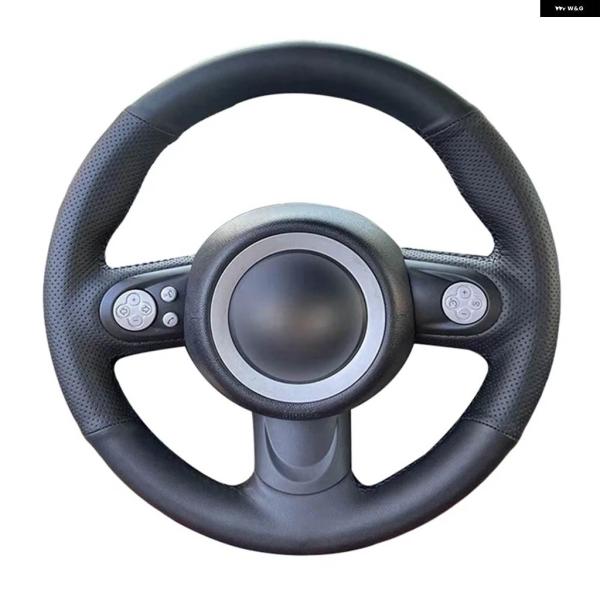 ミニ R56 R57 ハッチバック コンバーチブル クーペ ロードスター 3 本スポーク ステアリングホイール レザーカバー ブレード カスタム パーツ アクセサリーHigh-concerned chemical:NoneSpecial F...