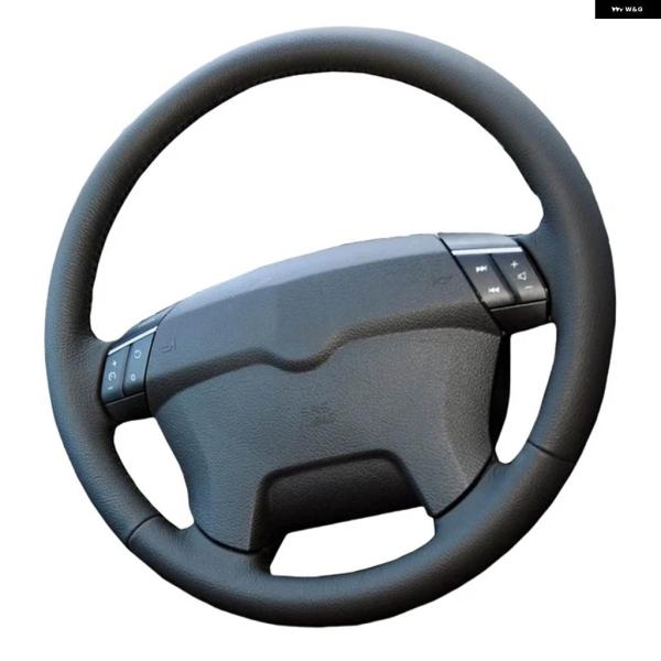 ボルボ XC90 2011-2012 パンチング加工マイクロファイバーレザー編み込み ステアリングホイール カバー カスタム パーツ アクセサリーHigh-concerned chemical:NoneSpecial Features:Br...