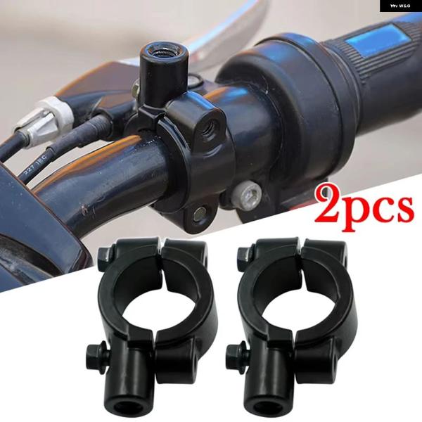 2個 22MM ハンドルバー 10MM 8MMネジ オートバイ ミラー マウント クランプ バックミラー ホルダー アダプター クランプベース カスタム パーツ アクセサリーHigh-concerned chemical:NoneOrigi...