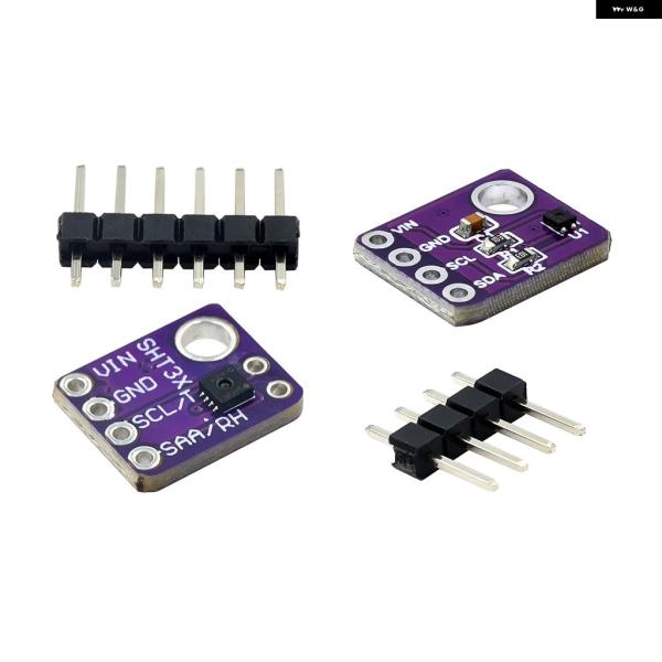 GY-SHT30-D GY-SHT31 SHT35 SHT40 SHT41 SHT45 1.8V 〜 3.6V デジタル T/H センサー カスタム パーツ アクセサリーis_customized:YesModel Number:GY-SH...