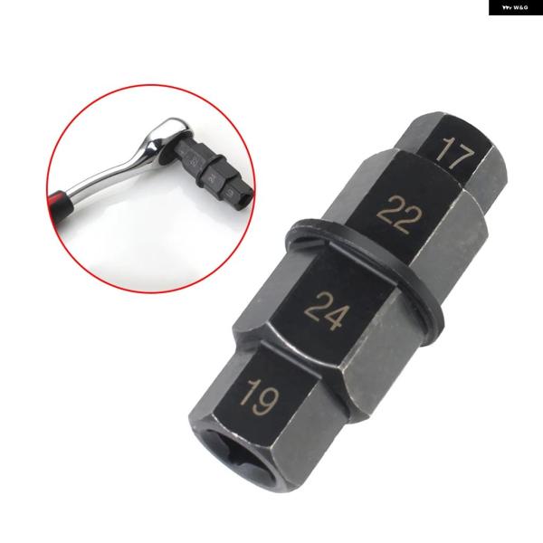 4-IN-1 3/8インチ 防錆 多用途 六角軸ツール 17 19 22 24MM カスタム パーツ アクセサリーBattery Included:NoHigh-concerned chemical:NoneType:Tire Repair...