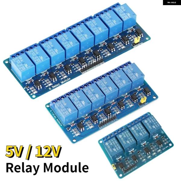 5V 12V リレー モジュール 1 2 4 6 8チャンネル オプトカプラ リレー出力 1 2 4 6 8ウェイリレー モジュール ARDUINO対応 カスタム パーツ アクセサリーEU LVD Voltage:Low voltage: ...