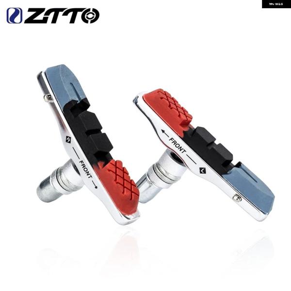 73MM MTB マウンテンツーリング バイクブレーキシュー メカニカルリニアプル構造 自転車用Vブレーキ パッド 1ペア カスタム パーツ アクセサリーHigh-concerned chemical:NoneSize:72mmBrakin...