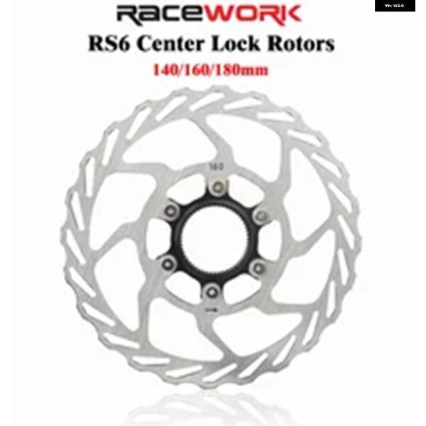 RS6 センターロック ブレーキディスク ローター 放熱フローティング 140MM 160MM 180MM MTB ロード バイク カスタム パーツ アクセサリーHigh-concerned chemical:NoneType:Hydrau...