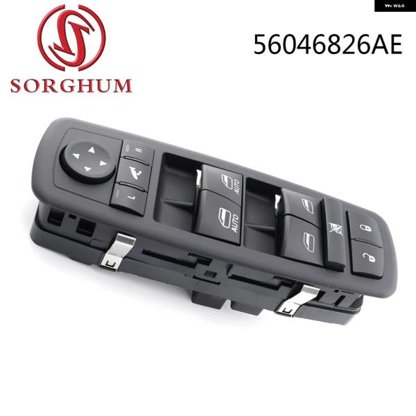 RAM 1500 2500 3500 DODGE JOURNEY CHRYSLER 300 フロントサイド左パワーマスターウィンドウスイッチ ブルー 56046826AE 56046826AC カスタム パーツ アクセサリーHigh-con...