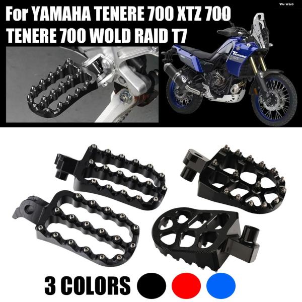 ヤマハ テネレ700 XTZ700 T700 オートバイ 部品 フットペグ フットレスト ペダル 2019 - 24 カスタム パーツ アクセサリーHigh-concerned chemical:NoneBrand Name:XCMTOri...