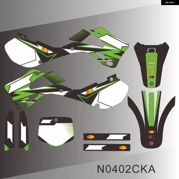 カワサキ KX125 KX250 KX 125 250 1999 - 02 フル デカール ステッカー オートバイ N0402CKA カスタム パーツ アクセサリーHigh-concerned chemical:Noneis_customi...