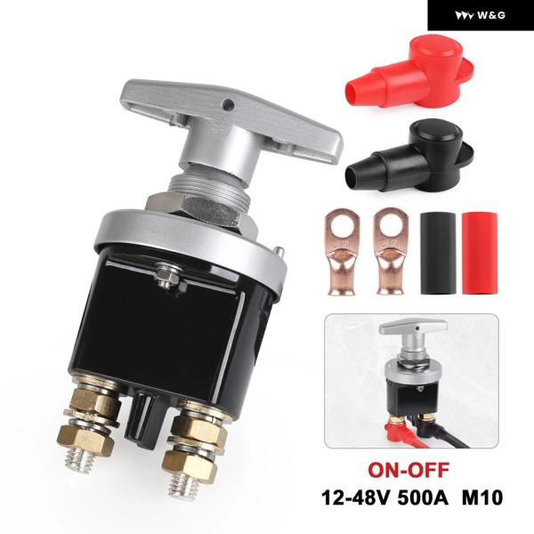 RV キャンピングカー バン トラック ボート 自動車 1500A 12/48V バッテリーキルマススイッチキット バッテリーアイソレーターディスコネクター カスタム パーツ アクセサリーHign-concerned Chemical:No...