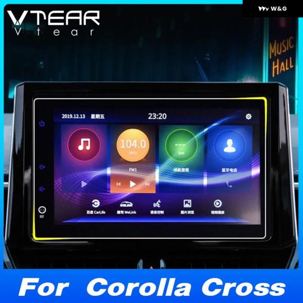 車用強化ナビゲーションスクリーンフィルム 強化ガラス インテリア スタイリング アクセサリー トヨタ カローラ クロス 2021-2024 カスタム パーツ アクセサリーHign-concerned Chemical:NonePackagi...