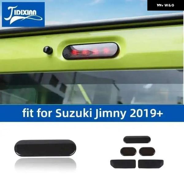 スズキ ジムニー 2019-24 2025 車用 リア テールライト ブレーキライト ウィンカーランプ デコレーションカバー カスタム パーツ アクセサリーHign-concerned Chemical:NoneCategory:3DTyp...