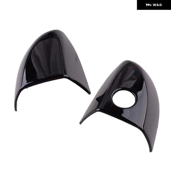 車 外装 サイド ドアハンドル カバー トリム トヨタ カローラ セダン デコレーション 2014-19 光沢ブラック カスタム パーツ アクセサリーHign-concerned Chemical:NoneItem Width:14cmMo...