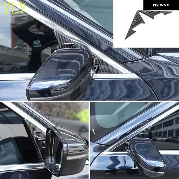 ABSカーボン BMW 5シリーズG30 2018-2023車バックミラー サイドトライアングルスポイラー ステッカー 車 外装 アクセサリー2個 カスタム パーツ アクセサリーHign-concerned Chemical:NoneIte...