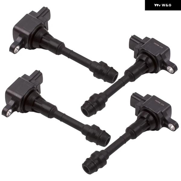 IC-XTR-8H300-4-Z2 イグニッション コイル 4個 日産 X-TRAIL T30 T31 2.5L XTRAIL QR25DE オフロード車 カスタム パーツ アクセサリーHign-concerned Chemical:Non...