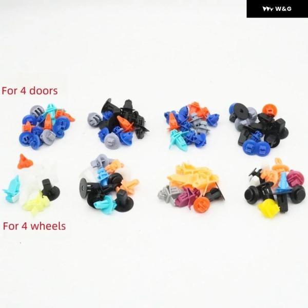 8個パック 車用 フロントリア ドアスナップフェンダーホイールシーリングストリップバックル トリム パネル クリップ トヨタ ランドクルーザー プラド LC120 03-09 カスタム パーツ アクセサリーHign-concerned Ch...