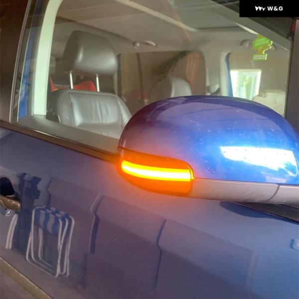 1ペア VW TOURAN 1T1 1T2 2003 - 2009 カー ダイナミックブリンカー LED ウィンカーライト シーケンシャル リアビュー カスタム パーツ アクセサリーHign-concerned Chemical:NoneF...